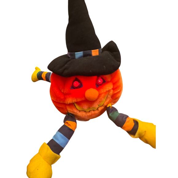 People Pals | Toys | Vintage Plush 997 People Pals Brand Pumpkin Witch ...